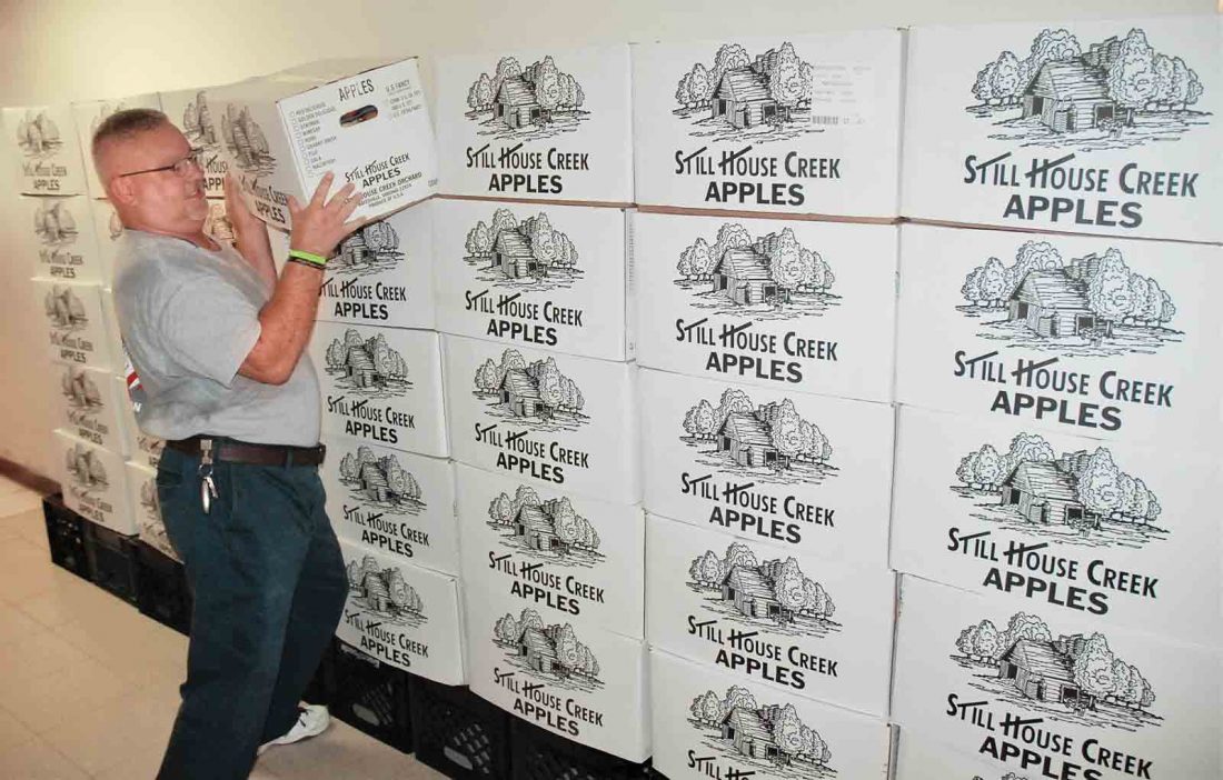 Apples are a welcome donation at shelter | News, Sports, Jobs - News ...